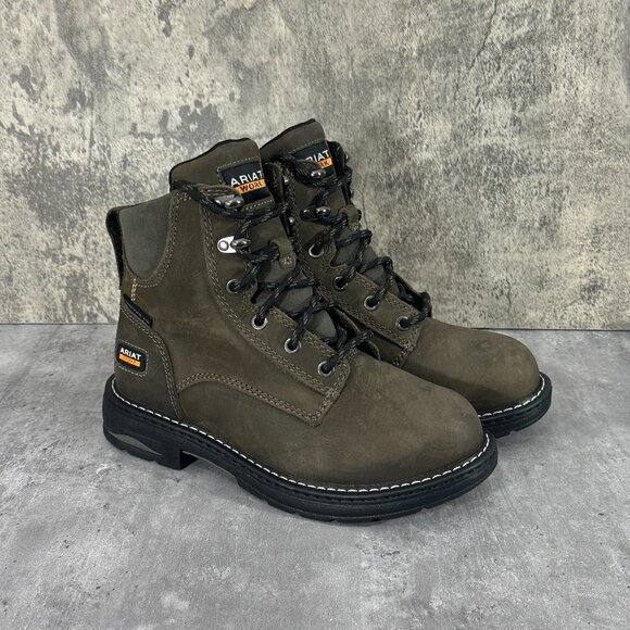 Ariat | Shoes | Ariat Casey 6 Composite Boots 6 Wide Oilslip Resistant ...